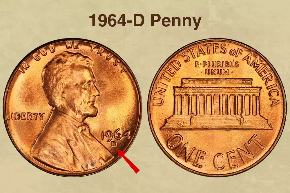 1964 Penny Coin Value (Errors List, "D" & No Mint Mark Worth ...
