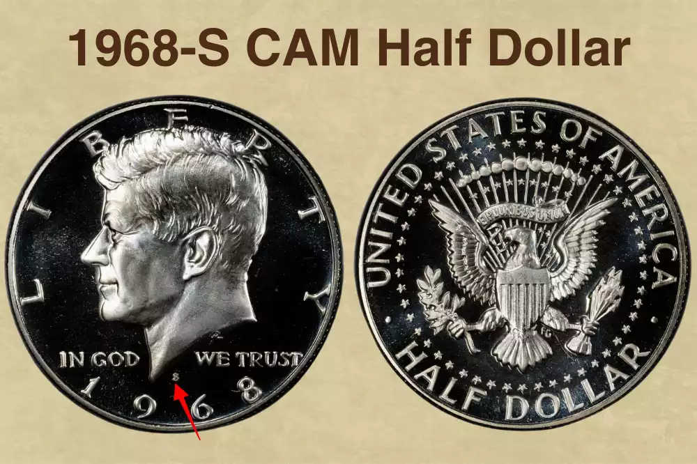 1968 Half Dollar Coin Value (Errors List, "D" & "S" Mint Mark Worth) - CoinValueChecker