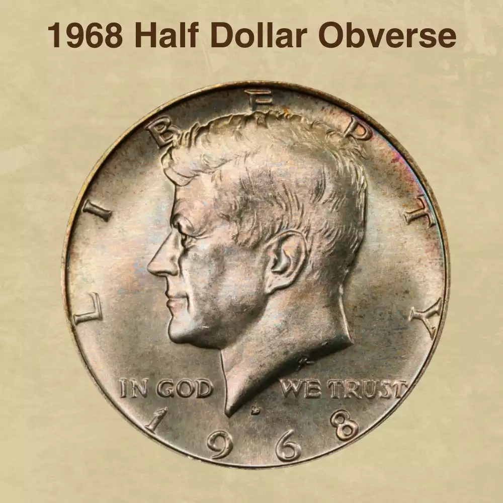 1968 Half Dollar Coin Value (Errors List, "D" & "S" Mint Mark Worth) - CoinValueChecker