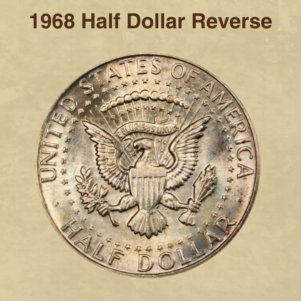 1968 Half Dollar Coin Value (Errors List, "D" & "S" Mint Mark Worth) - CoinValueChecker