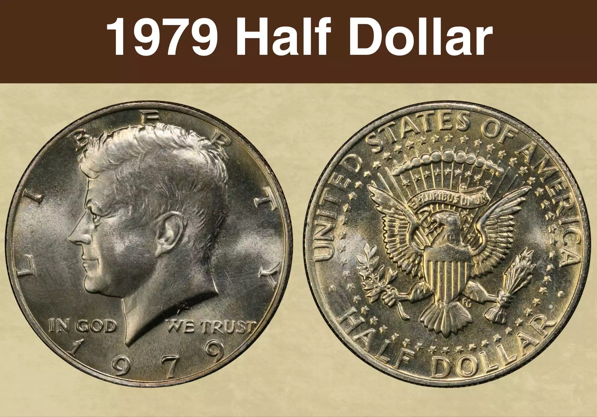 1979 Half Dollar Coin Value (Errors List, "D", "S" & No Mint Mark Worth) - CoinValueChecker