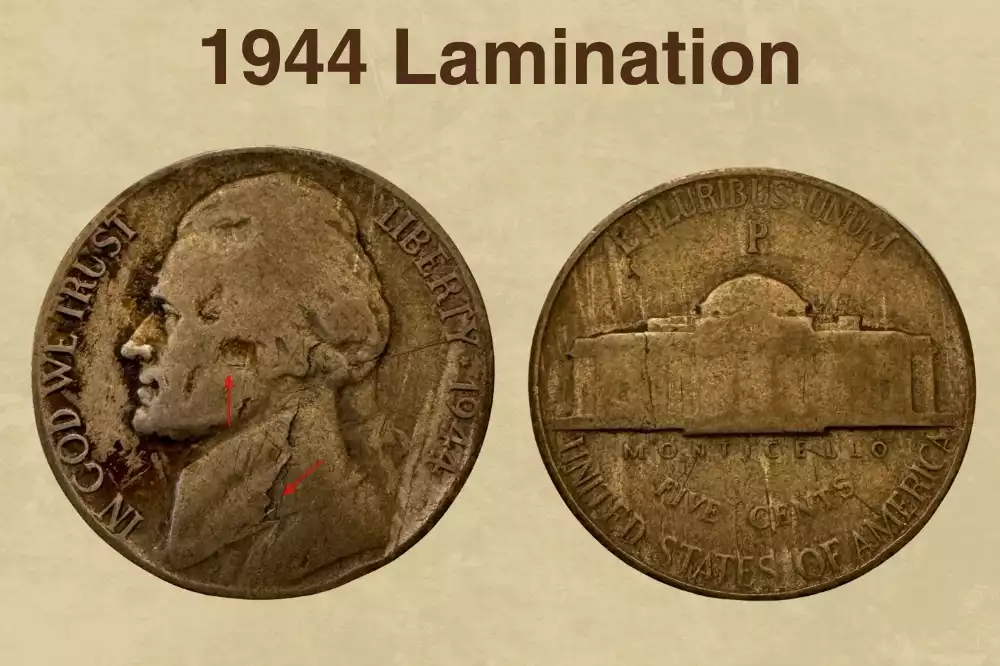 1944 Nickel Coin Value (Errors List, "D", "S" & "P" Mint Mark Worth) - CoinValueChecker