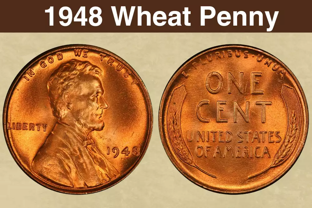 1948 Wheat Penny Coin Value (Errors List, "D", "S" & No Mint Mark Worth ...