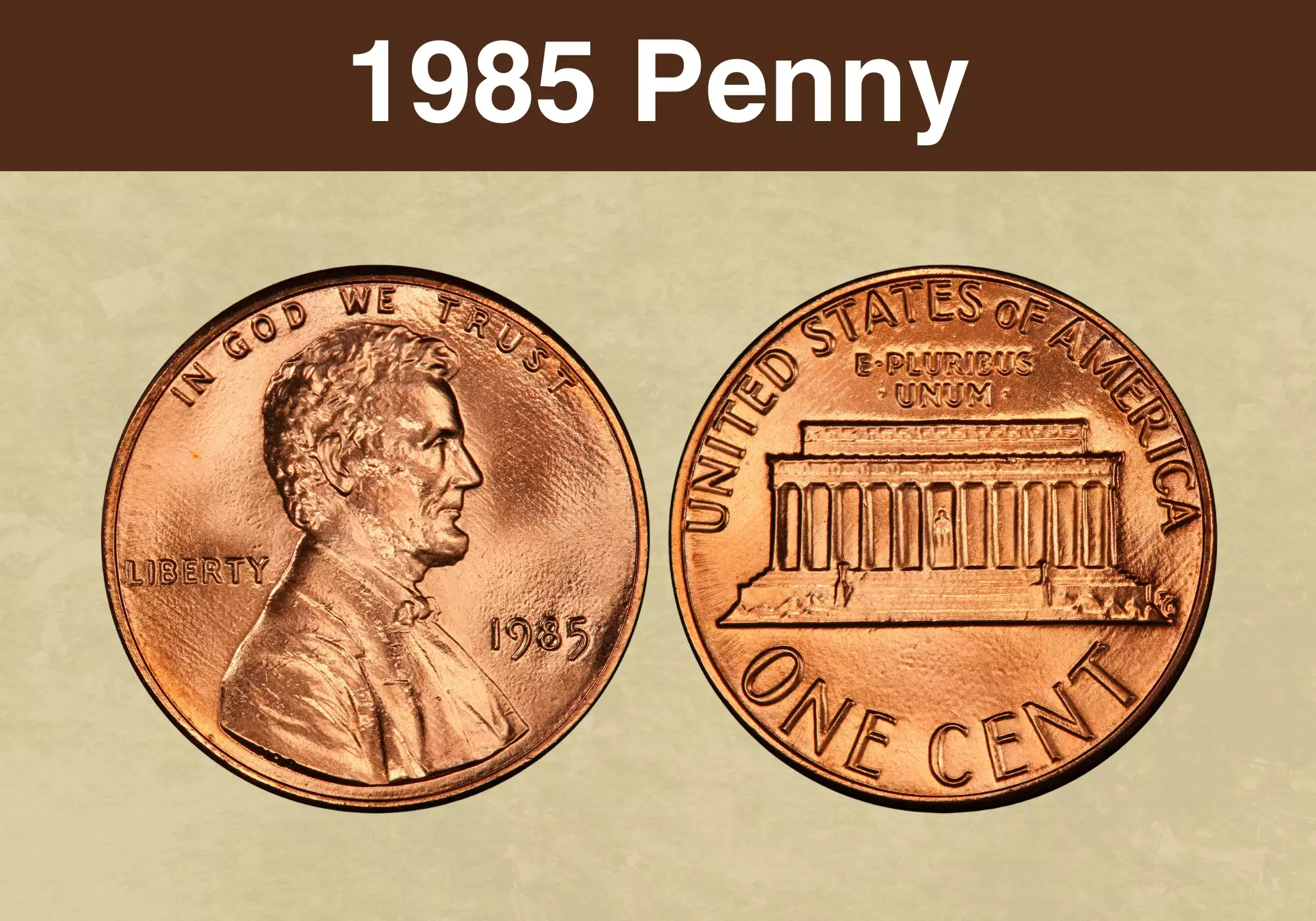 1985 Penny Coin Value (Errors List, "D", "S" & No Mint Mark Worth ...