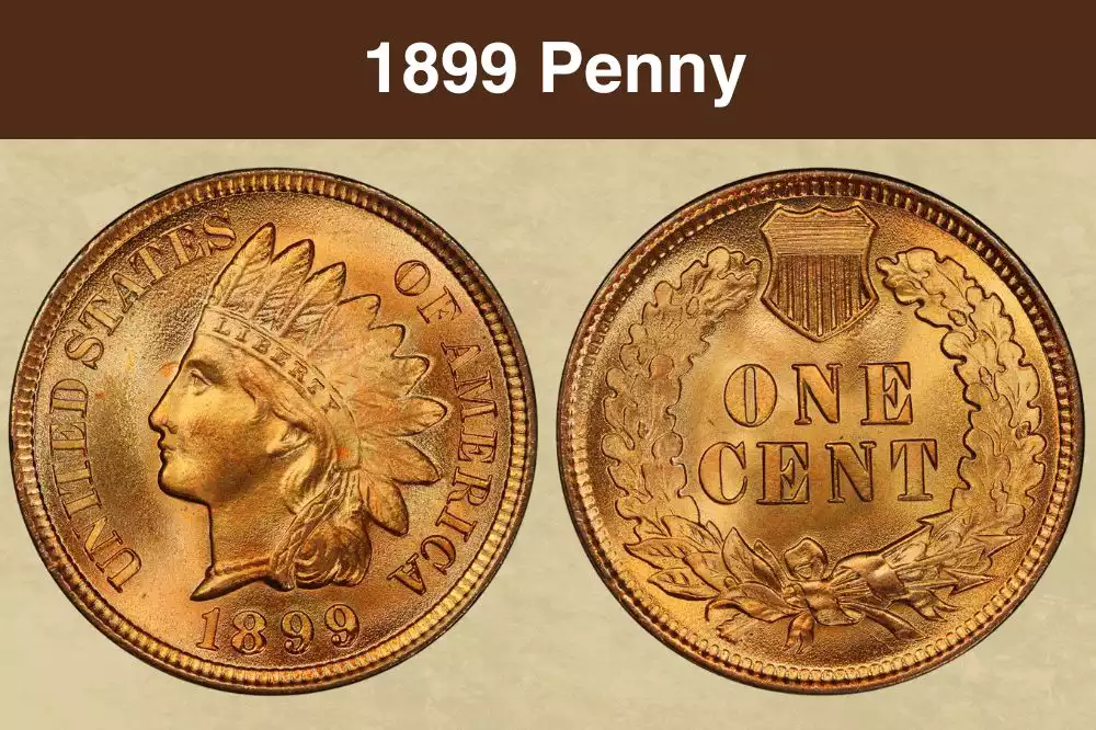 1899 Penny Coin Value (Errors List & No Mint Mark Worth) - CoinValueChecker