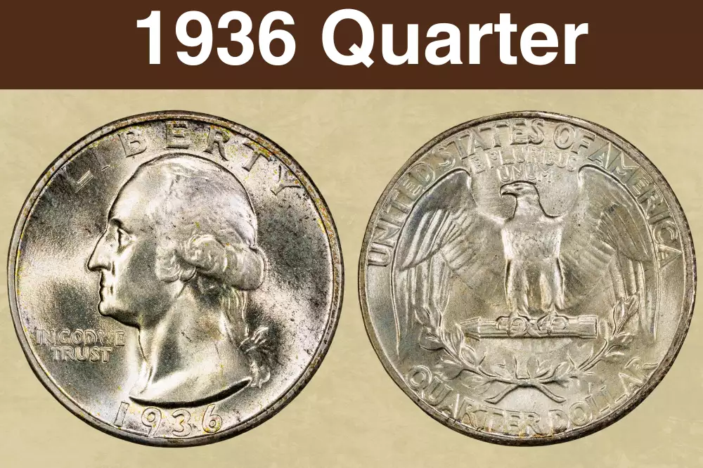 1936 Quarter Coin Value (Errors List, "D", "S" & No Mint Mark Worth ...