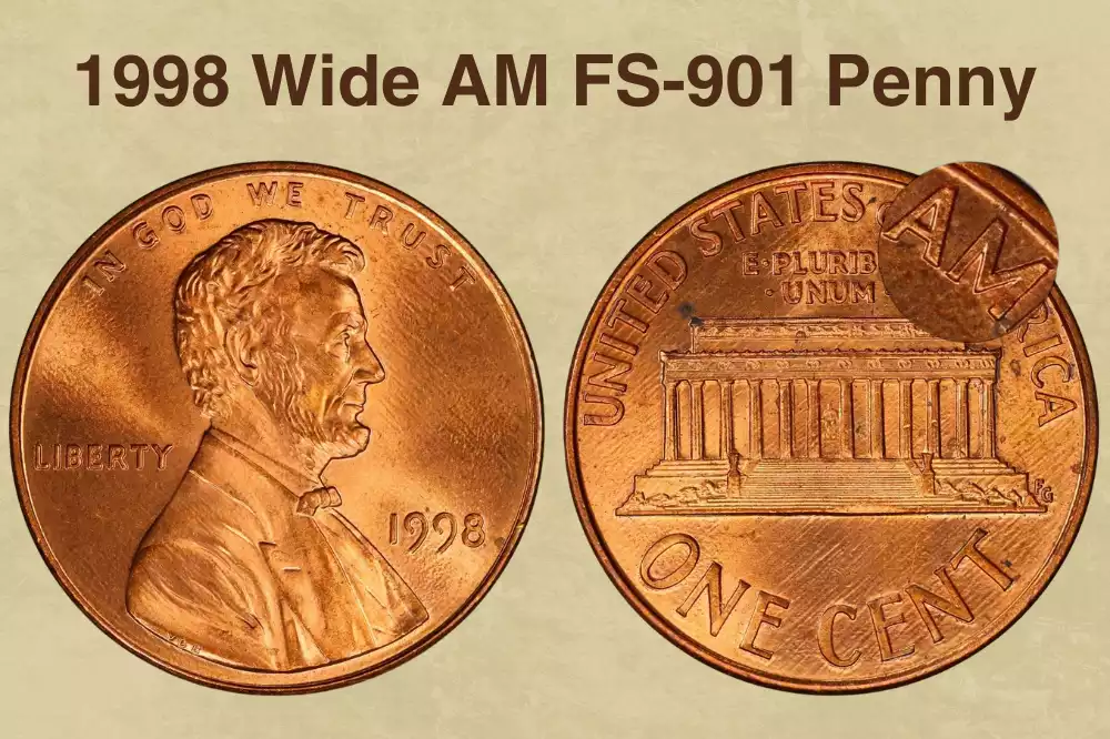 1998 Penny Coin Value (Errors List, "D", "S" & No Mint Mark Worth ...