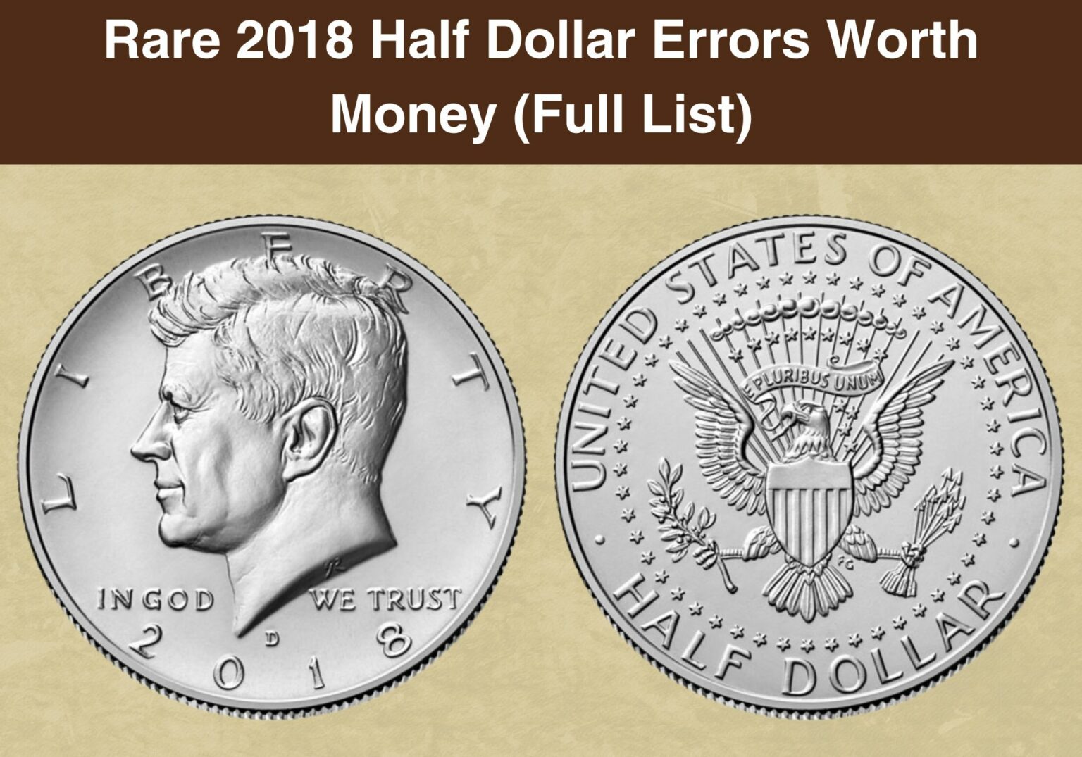 1981 Half Dollar Coin Value (Errors List, “P”, "D" & “S” Mint Mark Worth) - CoinValueChecker