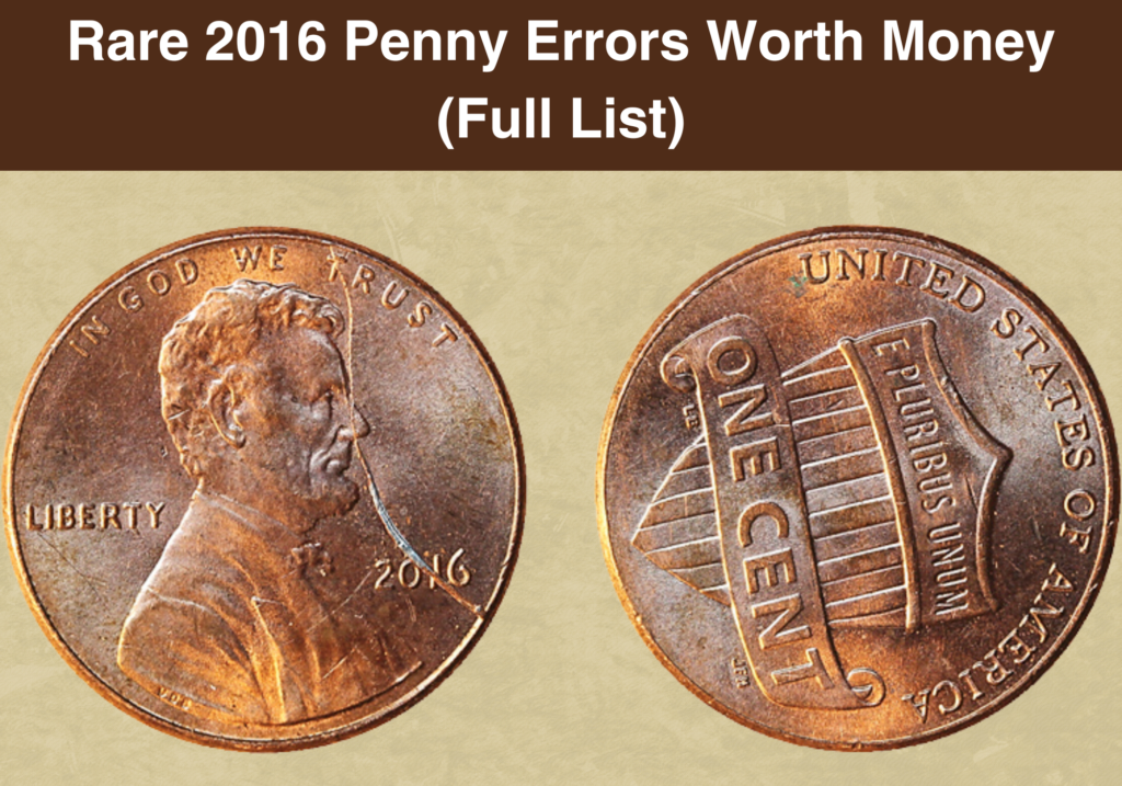 Rare 2016 Penny Errors Worth Money (Full List with Pictures ...