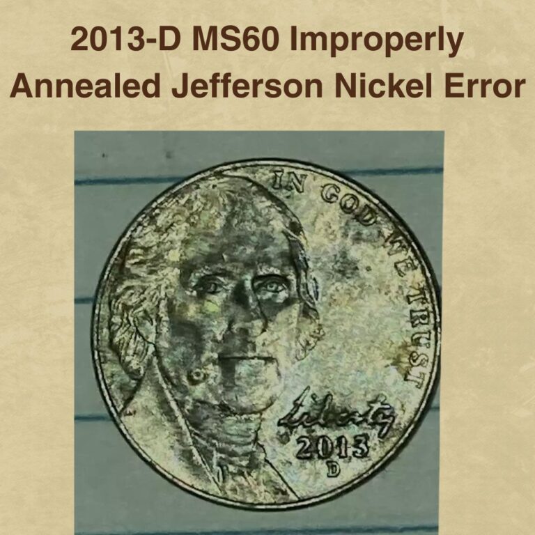 Rare 2013 Nickel Errors Worth Money (Full List With Pictures ...