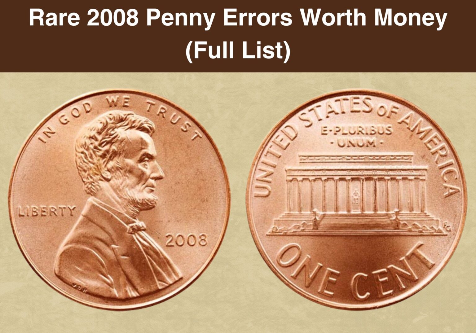 1965 Penny Coin Value (Errors List & No Mint Mark Worth ... 1965 Penny Coin Value (Errors List & No Mint Mark Worth ...