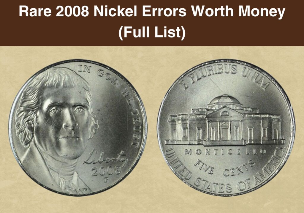 Rare 2013 Nickel Errors Worth Money (Full List With Pictures ...
